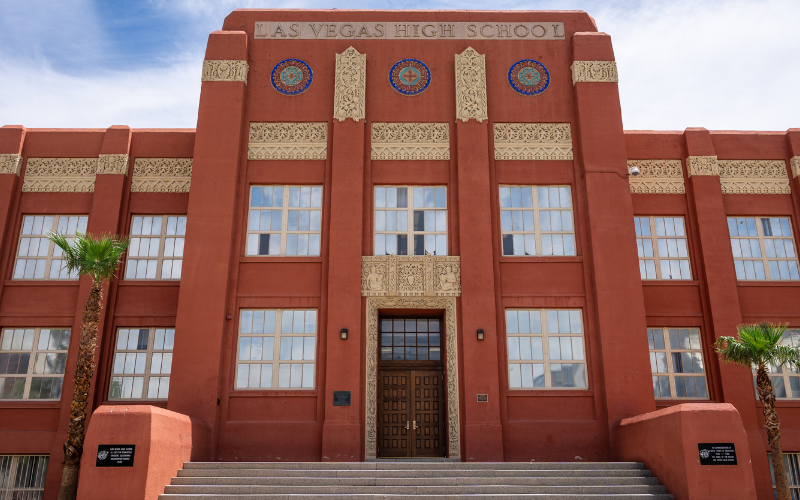 The History of Las Vegas' first high school